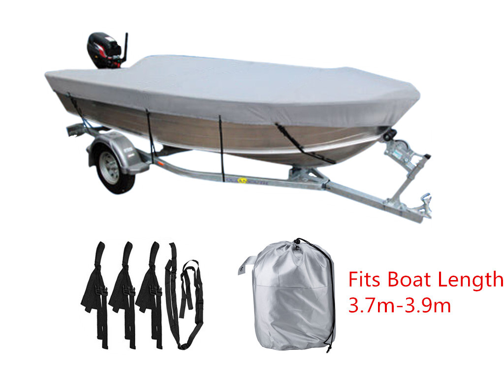12ft-14ft Heavy Duty Marine Grade Trailerable Open Boat Cover tinnie ...