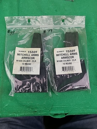 Mitchell Arms Armscor M1600 .22 Lr 10 Rd Rifle Magazines | eBay