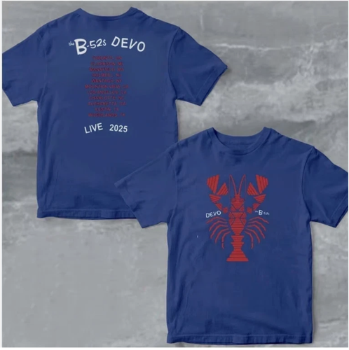 Band Devo AOP 3D T Shirt Tour 2025 Reprint Unisex HOT S-3XL | eBay