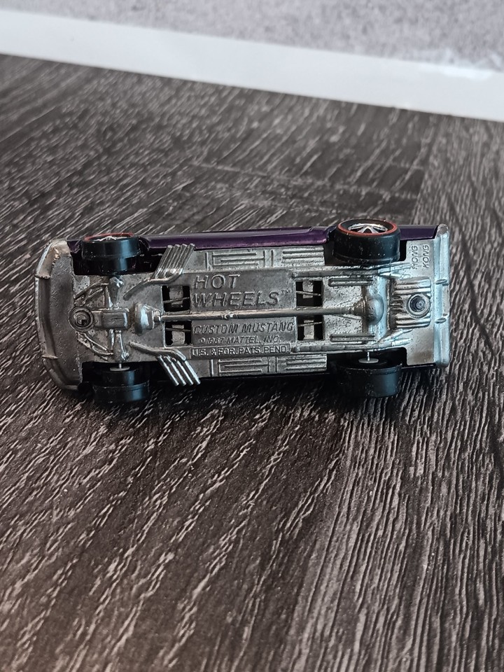 Hot Wheels Redline Custom Mustang Purple Vintage | eBay