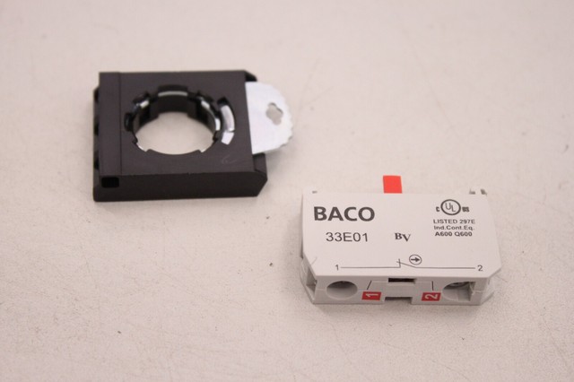 BACO 33E01 10A 690V AC AC15 240V 3A CONTACT BLOCK OLD STOCK for sale ...