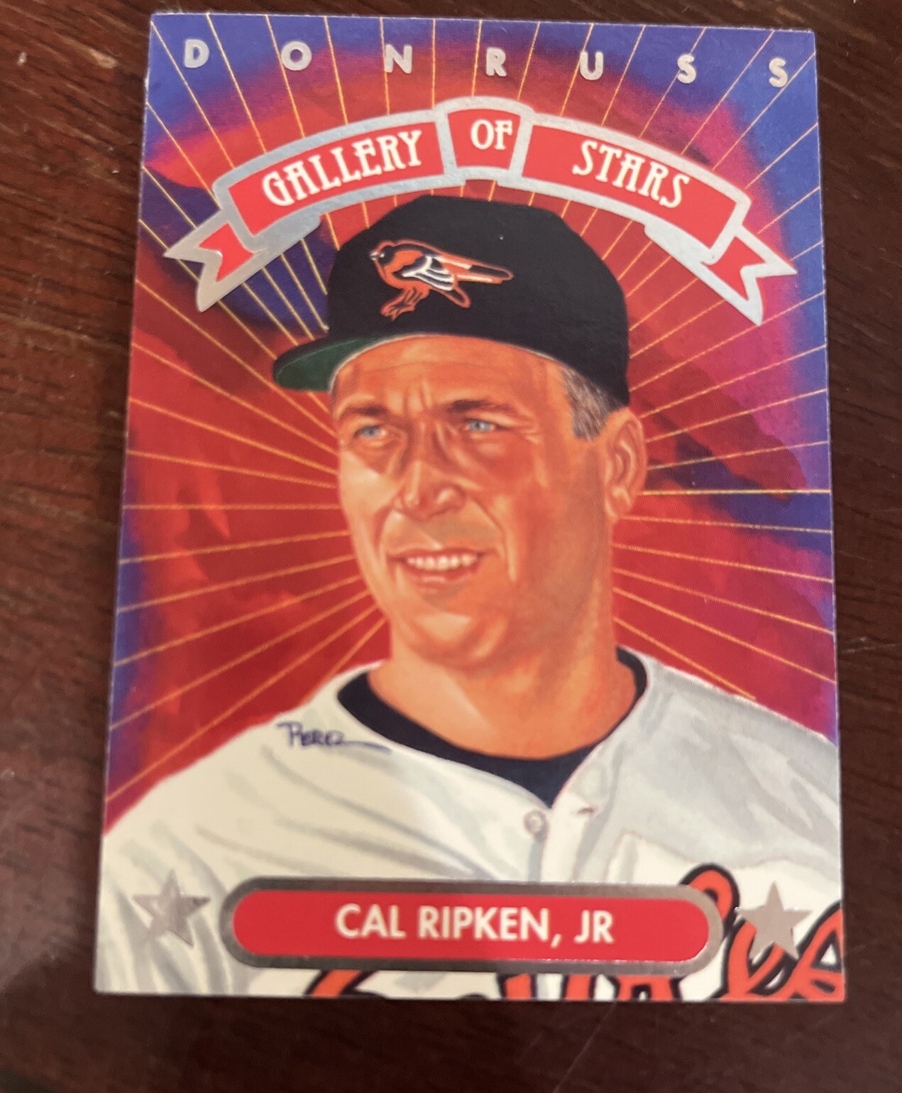 1992 Donruss GALLARY OF STARS Cal Ripken Jr. card #GS-11 Baltimore ...