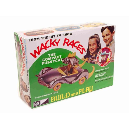 MPC 1/32 Wacky Races Compact Pussycat SNAP MPC934 Plastic Models SNAP ...