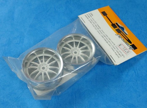 (HPI 3284) Touring Car Drift Car 26mm Work XSA 02C Wheel Chrome/White ...