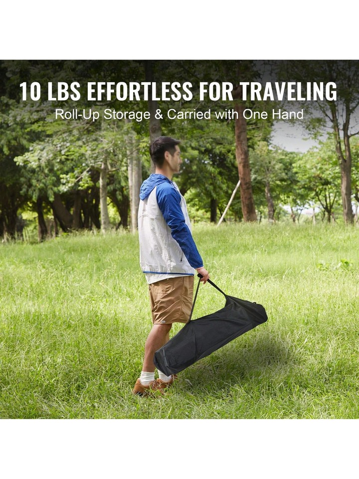 Folding Camping Table, 24x16 Inch, Outdoor Portable Side Tables, Fold ...