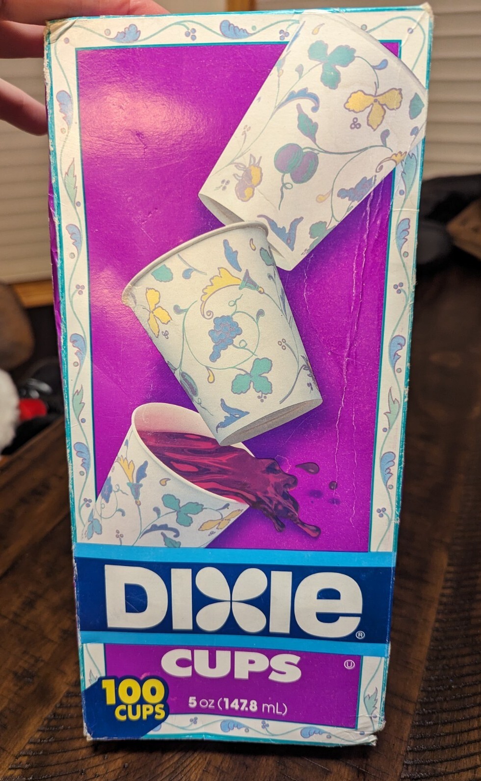 Vintage 90s 1993 Fruits & Vines Dixie Paper Cups Sealed Box T.V. Movie Prop Rare | eBay