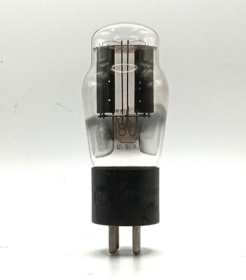 RCA Cunningham Type 80 Vacuum Tube Full Wave Vacuum Rectifier Black ...