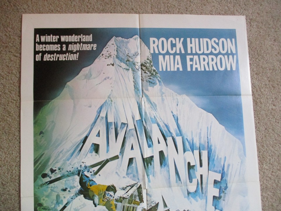 AVALANCHE ORIGINAL 1978 1SHT POSTER FLD ROGER CORMAN EX | eBay
