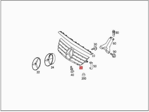 Genuine MERCEDES CL203 C-CLASS Coupe CL203 Sport Sportcoupe Trim ...