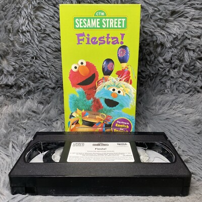 Sesame Street - Kids Guide to Life: Fiesta VHS 1998 English And Spanish ...