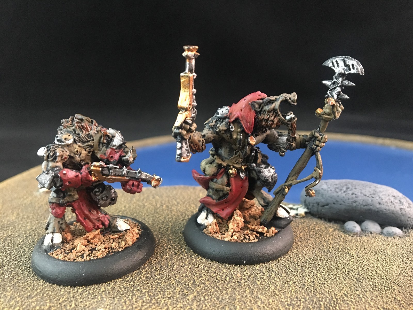 Warmachine Hordes - Minions Unit - Farrow Brigands (6 pc) - Painted ...