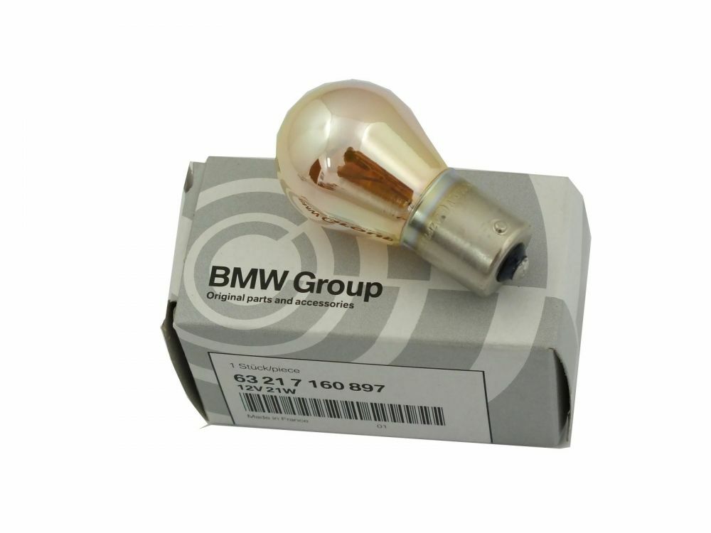 BMW Silver Turn Signal Light Bulb E46 E38 E39 E60 12V 21W 63217160897 ...