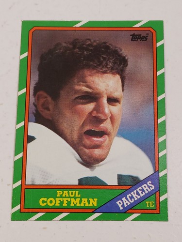Paul Coffman Green Bay Packers 1986 Topps Card #219 | eBay