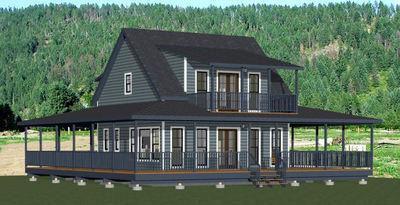 24x24 Small House