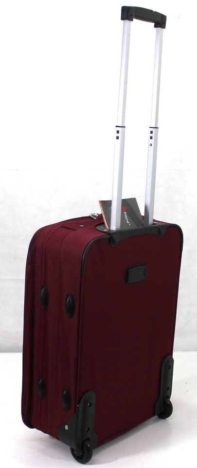 Set of 4 Suitcase 2 Wheel Lightweight Hand Luggage Travel Cabin Trolley ...