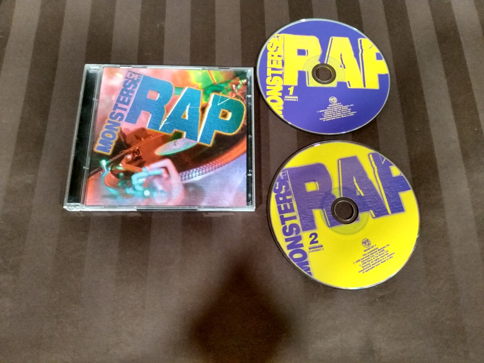 Monsters of Rap, Vol. 1 by Various Artists (CD, Jul-2000, 2 Discs ...