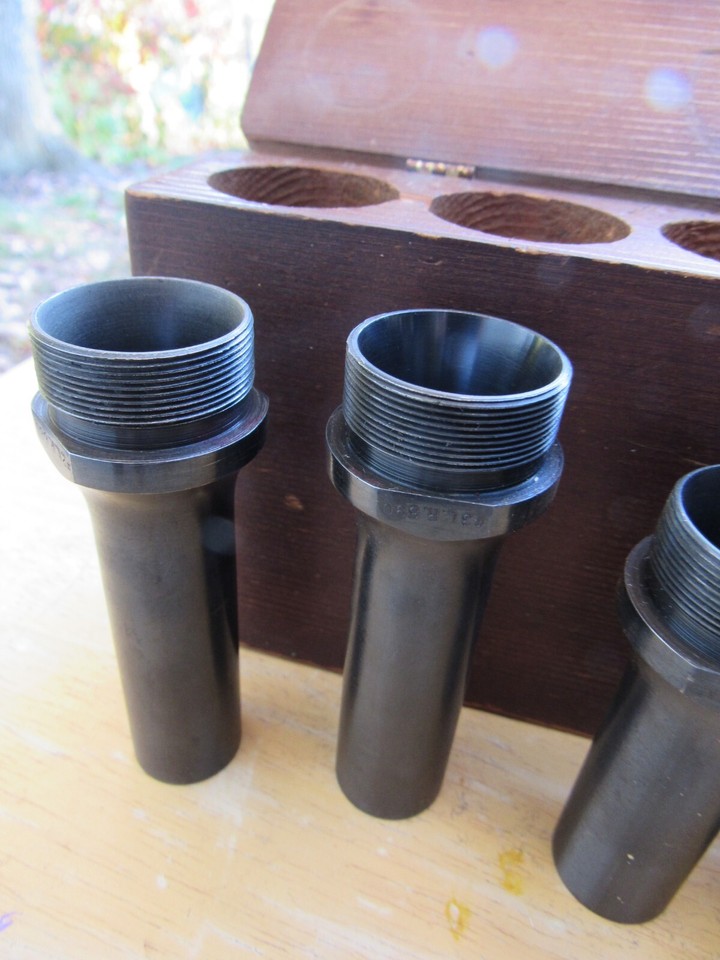LYMAN Gun Sight Co CUTTS COMPENSATOR PATTERN TUBE SETS in fitted box w ...