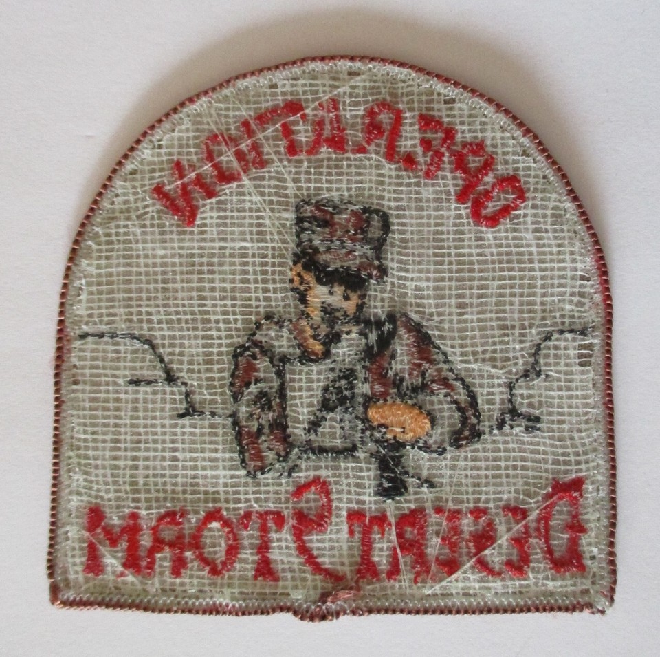 OPERATION DESERT STORM US MACHINE GUNNER PATCH Vintage Original | eBay
