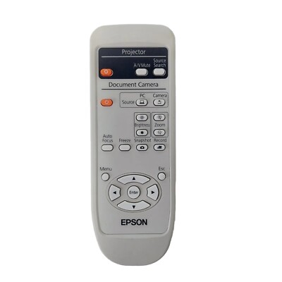 EPSON Gray Remote Control Model 153867200 For Projector R71 B1 | eBay