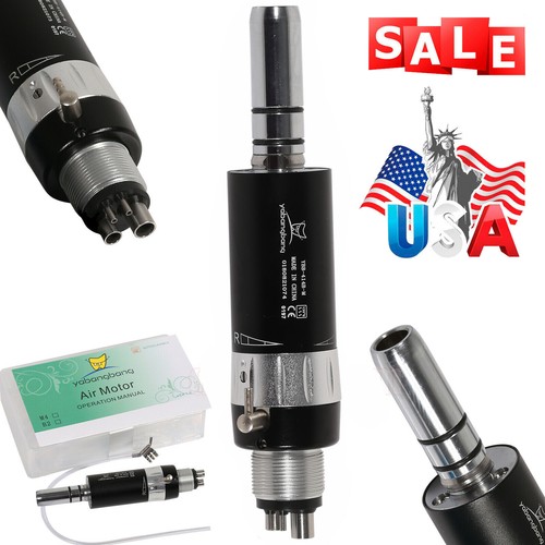 NSK Style Dental E-type Air Motor 4 Hole Low Speed Handpiece Micromotor ...