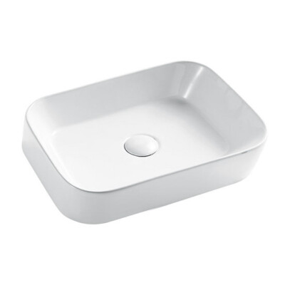 Best BM Above Counter Basin Rectangle Ceramic BA710 | eBay Australia