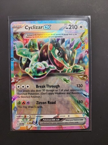 Pokemon TCG - Cyclizar ex - 159/191 Surging Sparks - Double Rare Holo ...