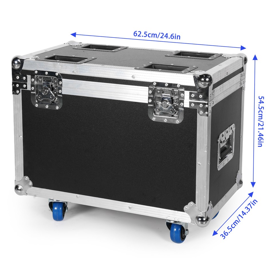 Flight Case For 2Pcs 19*15W Beam Moving Head Stage Light Hard Case with ...