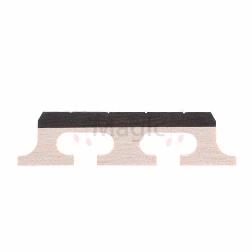 Maple Ebony Strip Banjo Bridge for 4 String Banjo | eBay