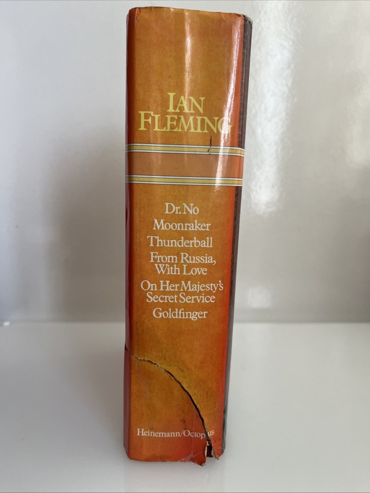 Ian Fleming Omnibus 1978 Hardback Complete and Unabridged James Bond ...