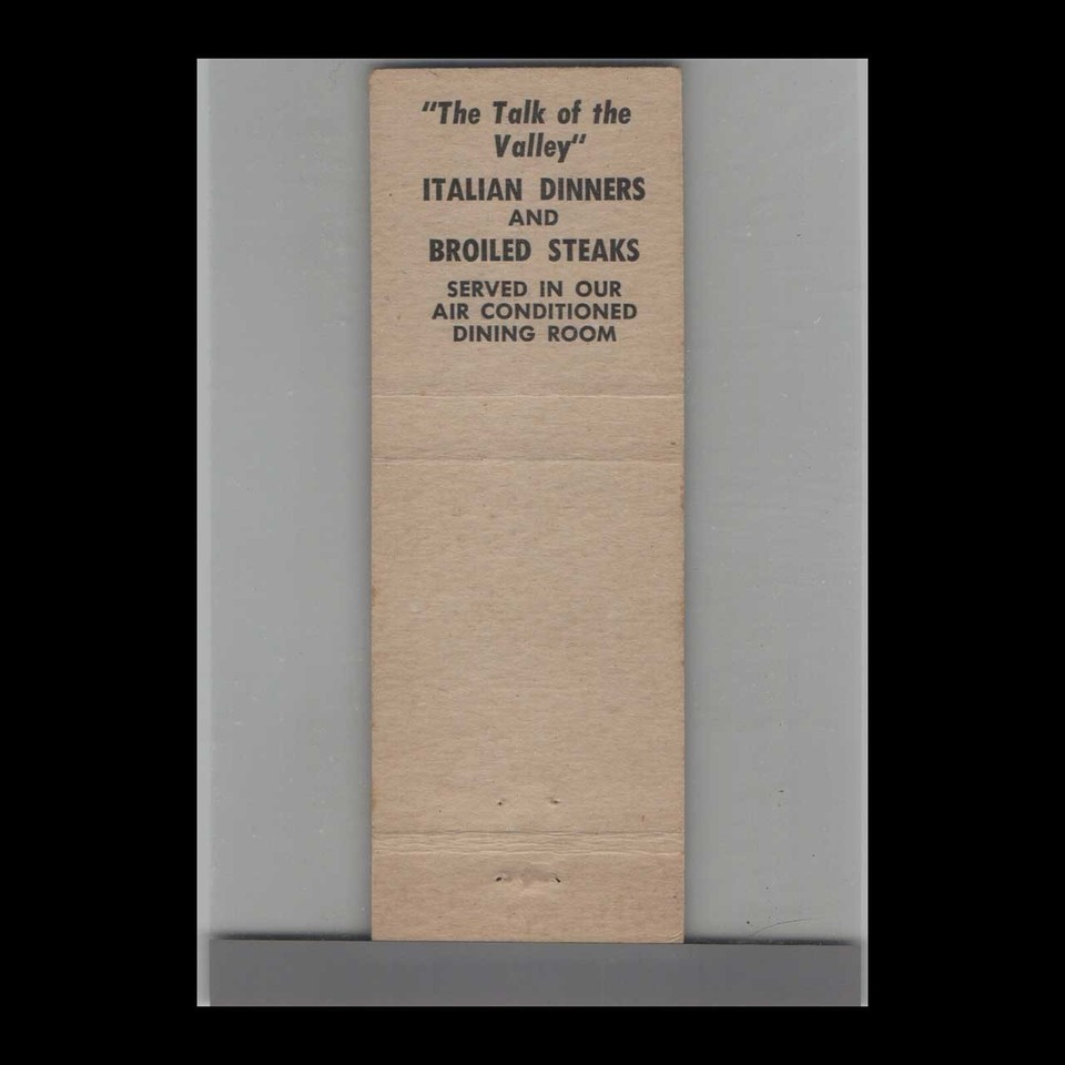 Matchbook Cover Louie Cairo Williams CA | eBay