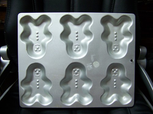 Vintage 1990 Wilton Gingerbread Man Cake Pan 2105-6503 3D Baking Mold ...