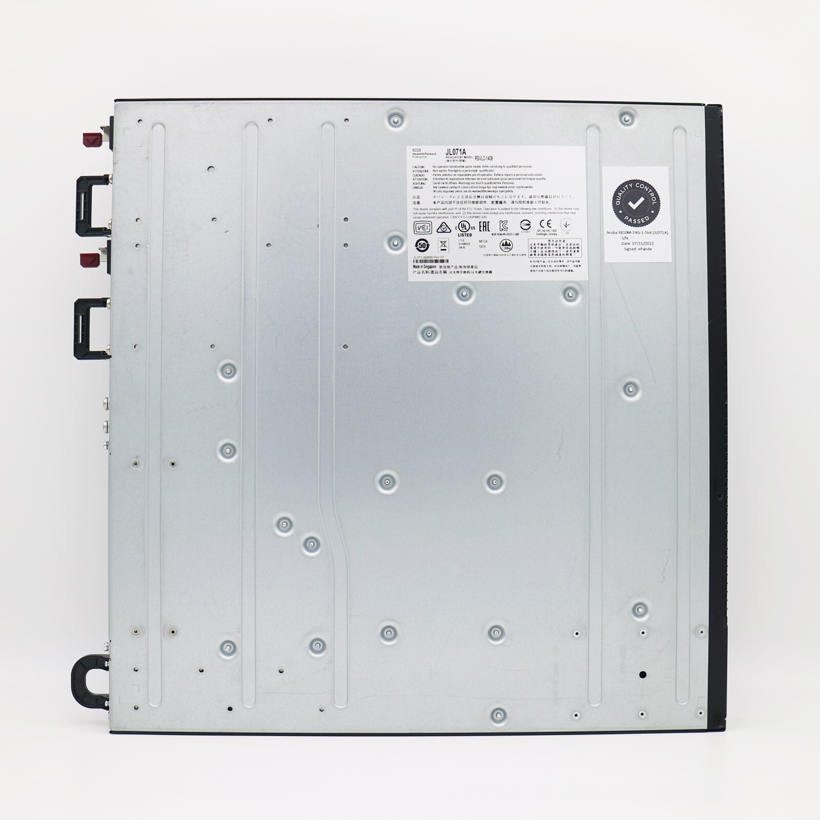 HPE Aruba 3810M 24G 1-slot JL071A 24 GigE Switch 2xPower Supply JL085A ...