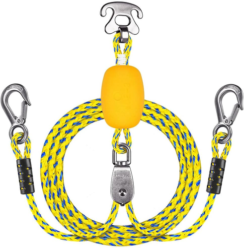 SELEWARE Heavy Duty Boat Tow Harness for Tubing, Boat Tow Rope with ...