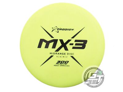 NEW Prodigy Discs 300 MX3 178g Yellow Black Stamp Midrange Golf Disc | eBay