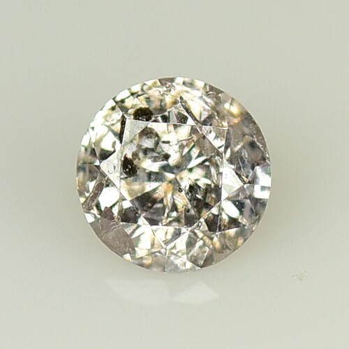 0.08Ct Sparky Certified Faint Pink Round Natural Diamond ba4291 Argyle ...