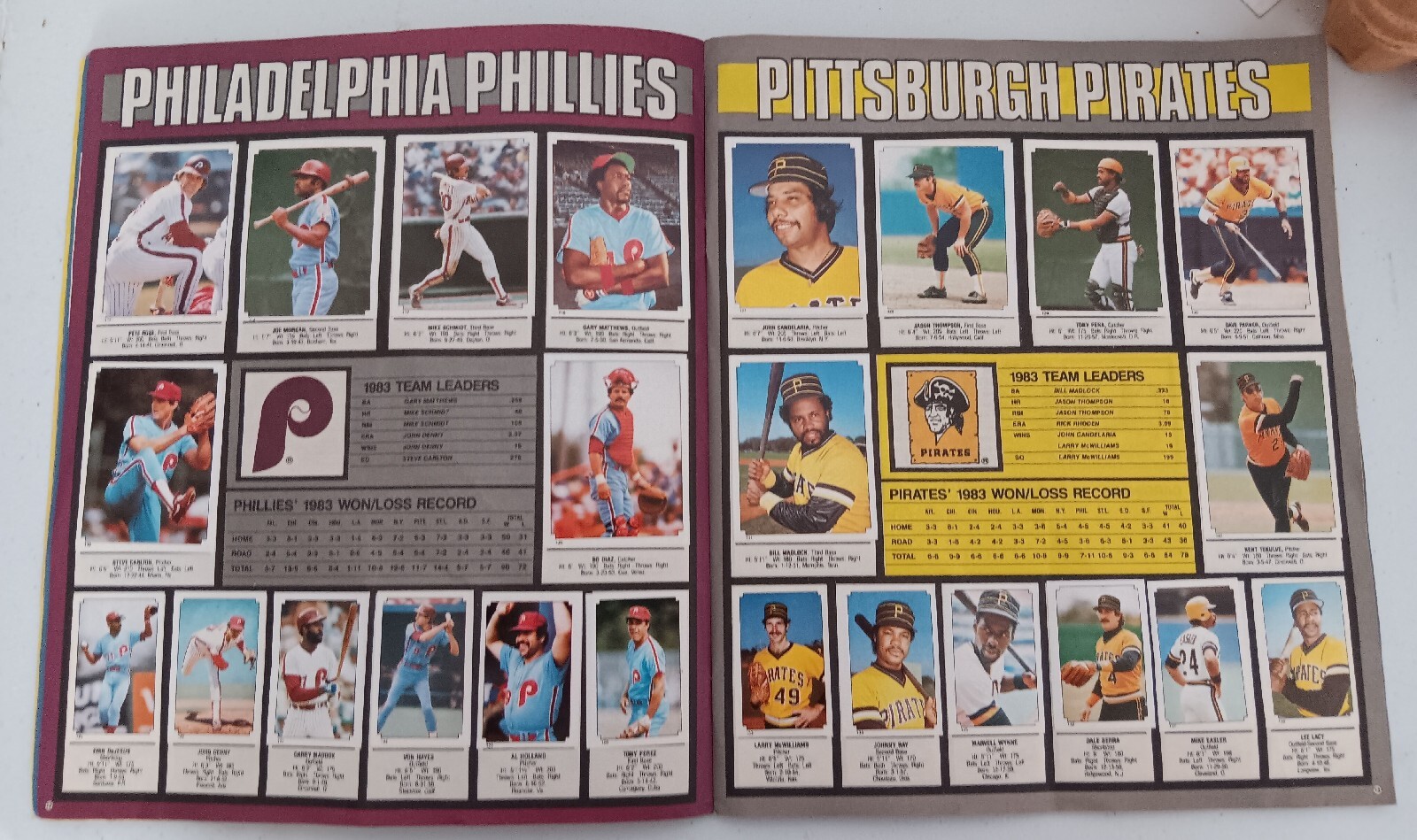 1984 Topps Baseball Sticker Yearbook Album Book - 100% Complete ALL ...