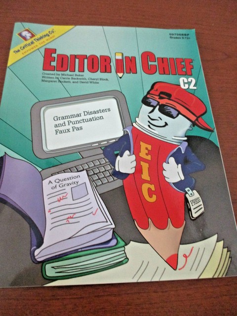 Editor in Chief Ser.: Editor in Chief C2 : Grammar Disasters and ...