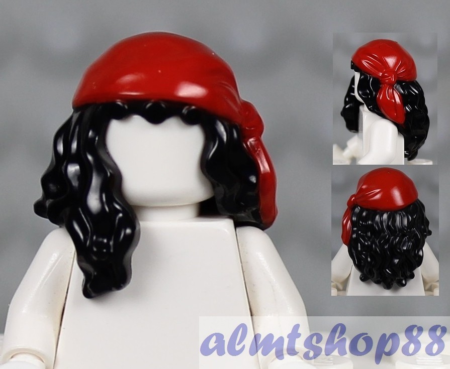 LEGO - FEMALE Hair Pieces - PICK YOUR COLORS & STYLE - Minifigure Wigs ...