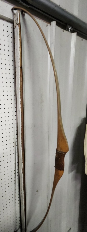 Vintage Bear Archery Cub longbow 1953 2nd year 62" ST58 39# RHLH | eBay