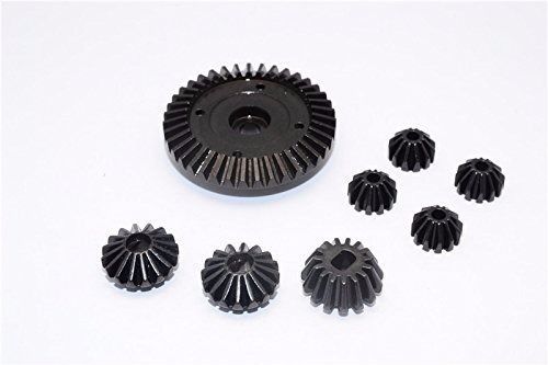 STEEL PROPELLER GEAR RING GEAR BEVEL GEAR 1/10 RC TAMIYA TT02 TT-02B ...