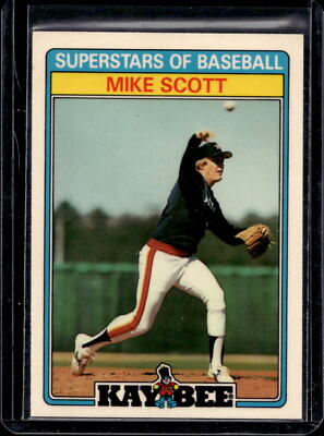 1987 Mike Scott Topps Kay-Bee Superstars of Baseball #30 | eBay