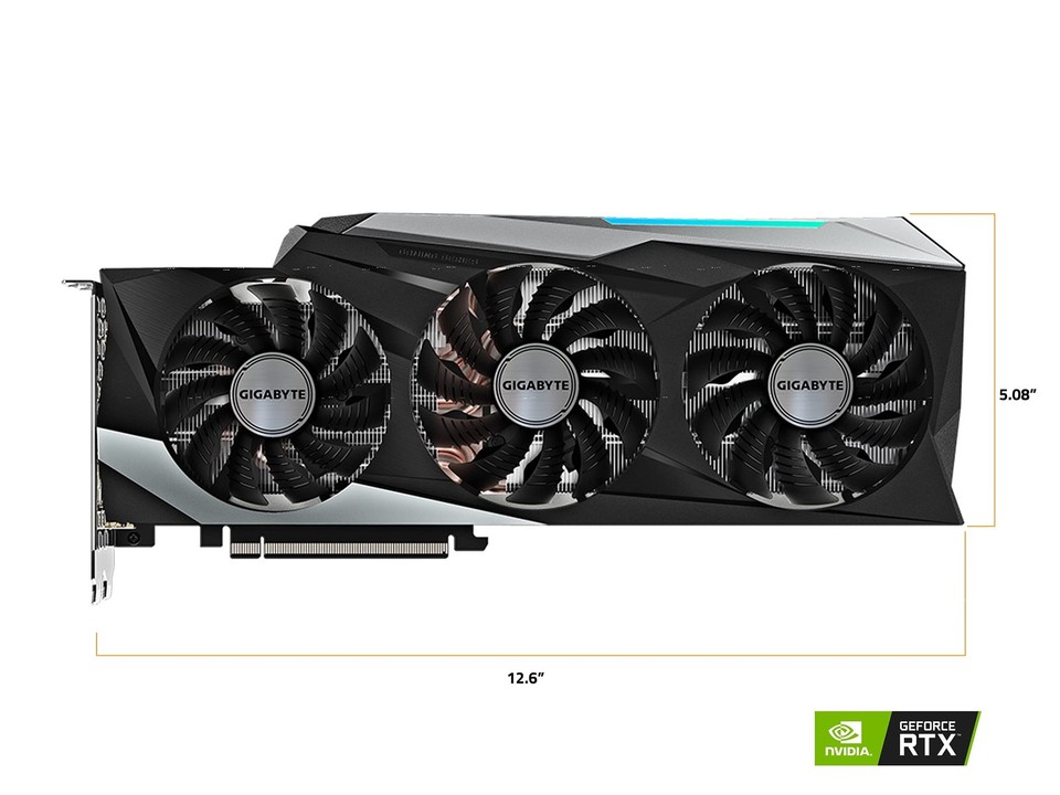 GIGABYTE GeForce RTX 3080 Gaming OC 10G (REV2.0) Graphics Card 3X ...