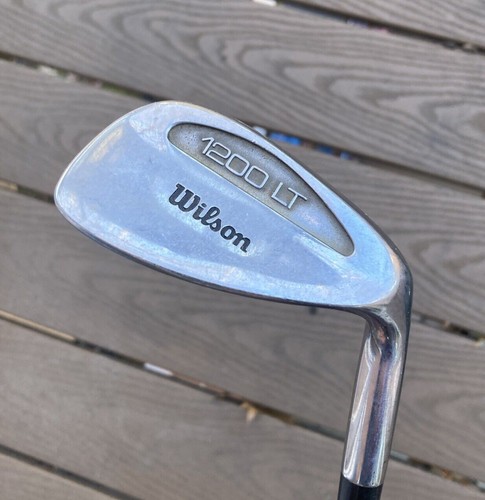 Wilson 1200 LT Sand Iron Wedge Ultralite Steel Right Handed, Good | eBay