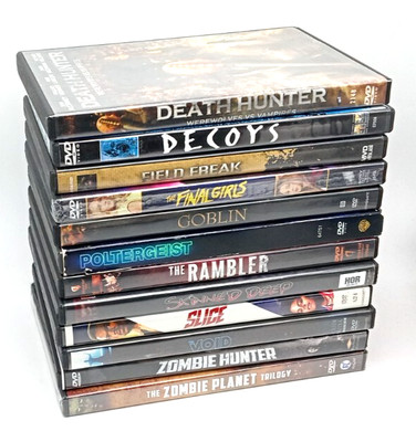 HORROR DVD's * You Choose the Title * The Void, Goblin, Skinned Deep ...