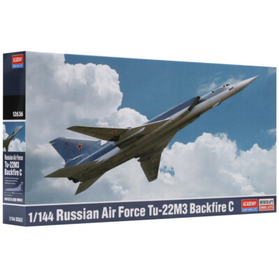 Academy Tu-22M3 Backfire C Russian Aircraft Model Kit 1/144 | eBay