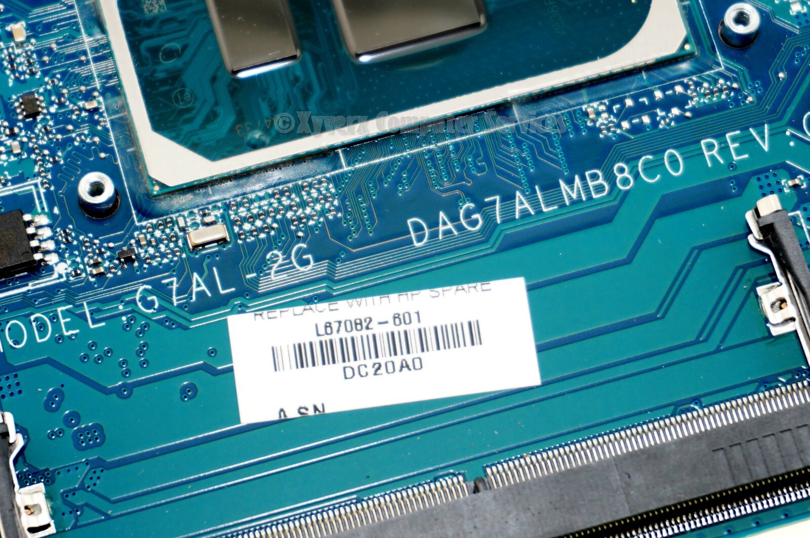 AS-IS HP PAVILION 14-CE I5-1035G1 1.0Ghz MOTHERBOARD DAG7ALMB8C0 L67082 ...