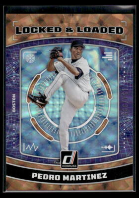 2023 Donruss Locked & Loaded #4 Pedro Martinez Red Sox 154/999 | eBay