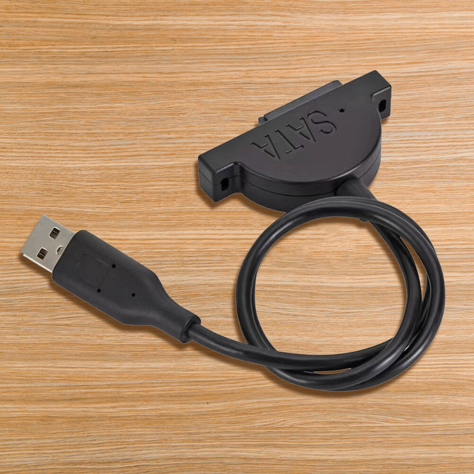 CD/DVD-ROM Drive Cable Reusable Adapter Converter Cable for PC Laptop ...