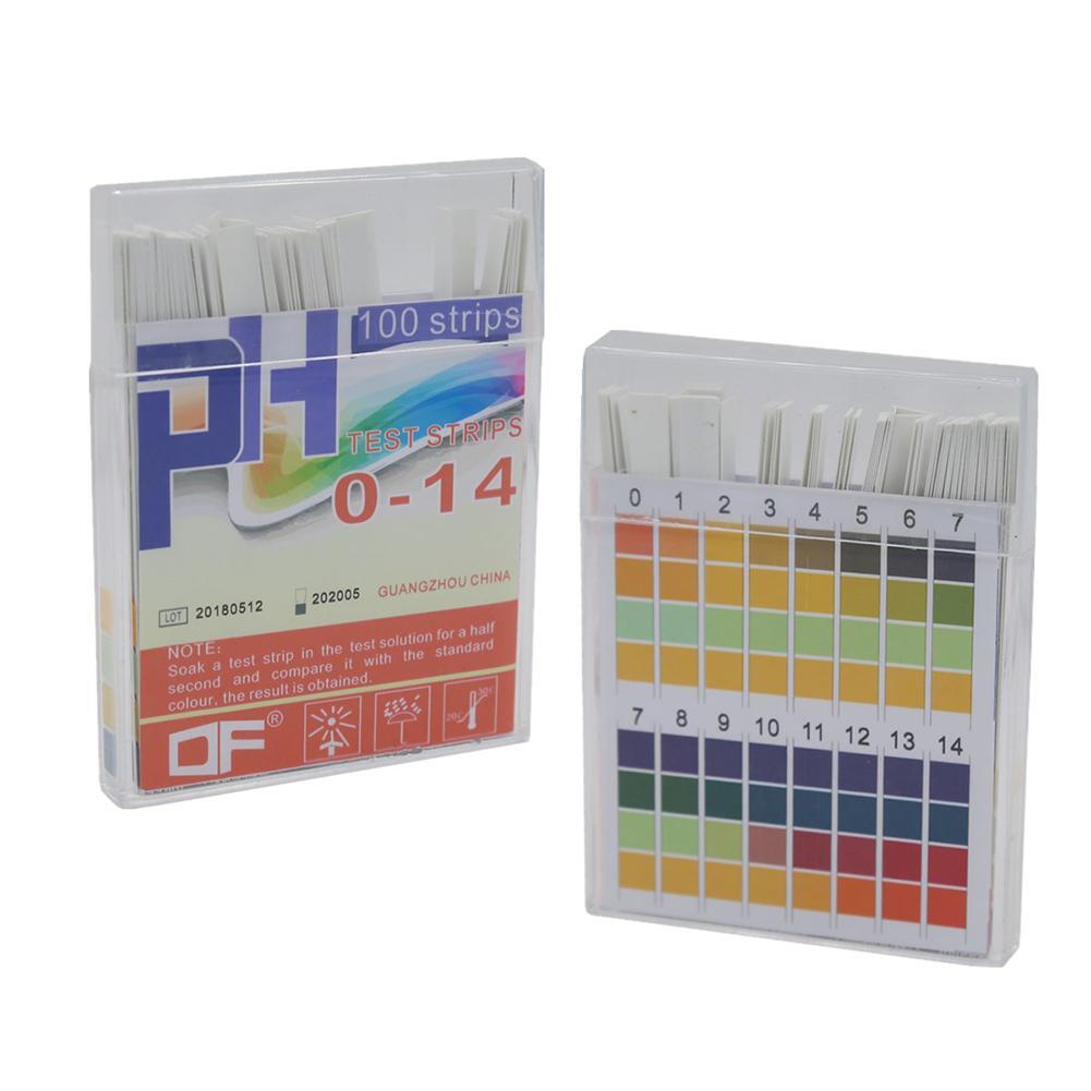 100pcs PH Analysis Instruments Professional 0-14 PH Indicator Paper for ...