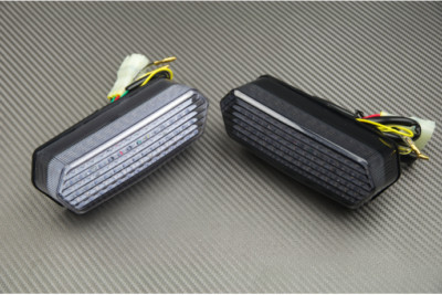 Rear LED Tail light w/ Turn Signals HONDA CB 650 F CB650F CB-650F RC75 ...